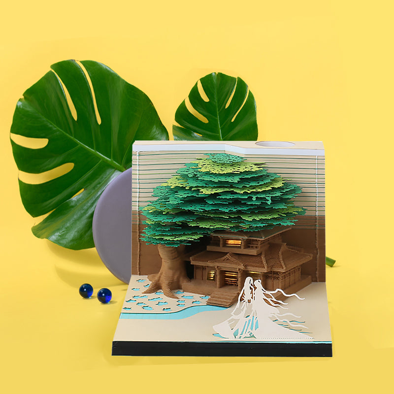 Treehouse 3d Memo Pad – SweetmadeGifts